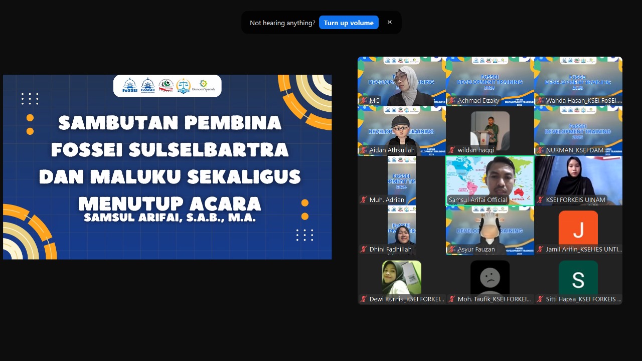 Penutupan FDT 2025: FoSSEI Teguhkan Komitmen Kaderisasi dan Dakwah Ekonomi Syariah - Filalin ...